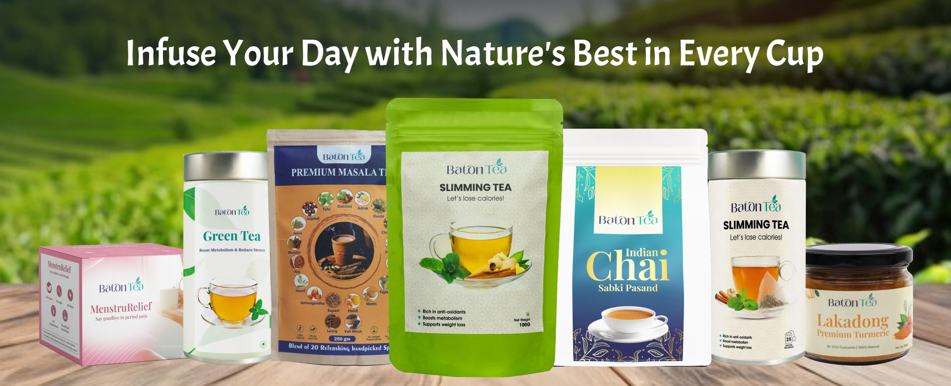 Shop the Best Herbal Tea Now-Baton Tea